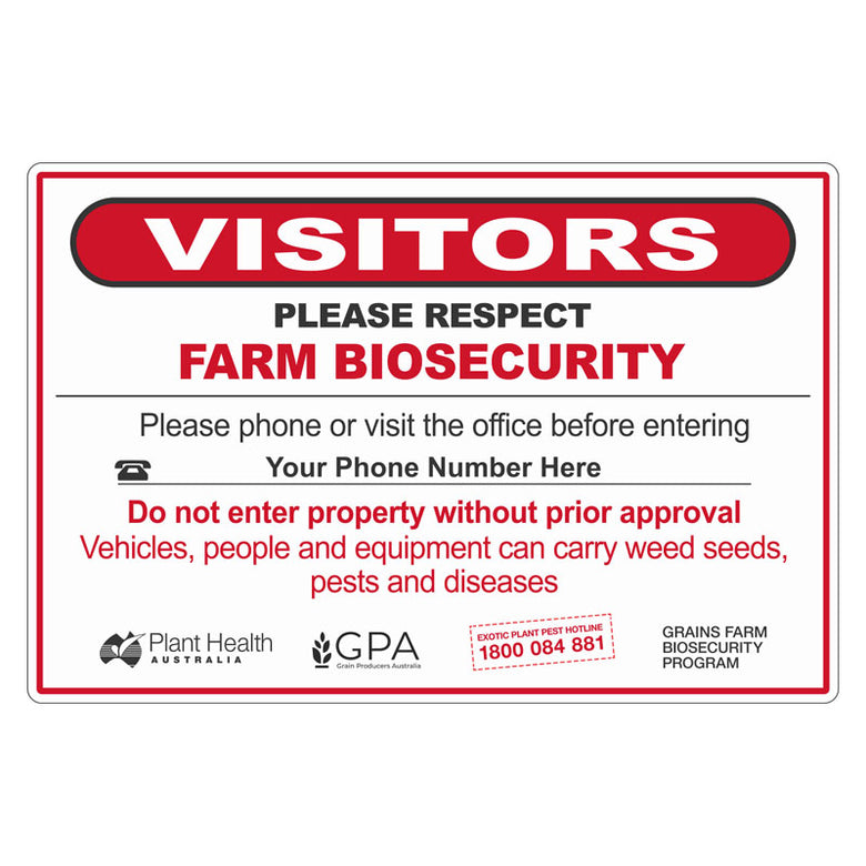 Hazchem & Biosecurity Signs — Safetysigns.com.au