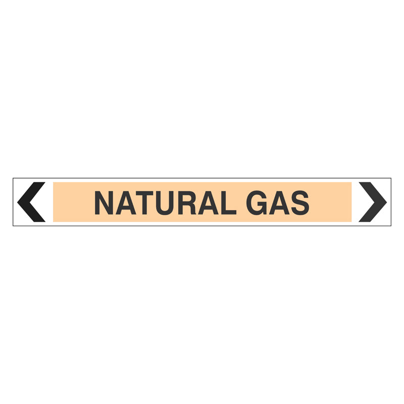 Pipe Marker - Natural Gas – Safetysigns.com.au