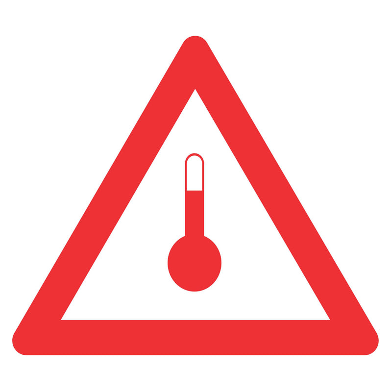 Hazchem Sign - Elevated Temperature — Safetysigns.com.au
