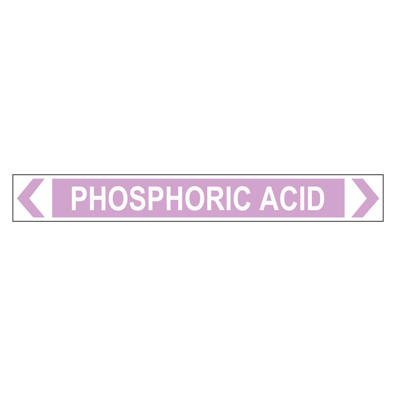 Pipe Marker - Phosphoric Acid – Safetysigns.com.au