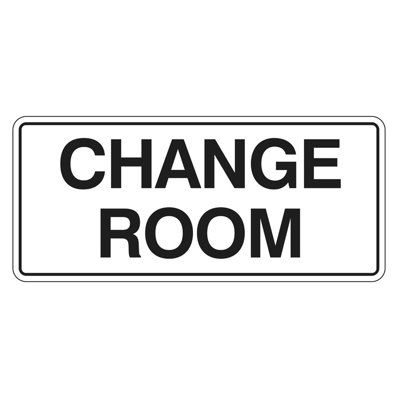 Change Room Sign – Safetysigns.com.au
