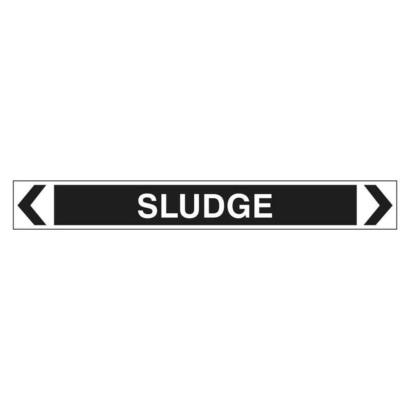 Pipe Marker - Sludge — Safetysigns.com.au