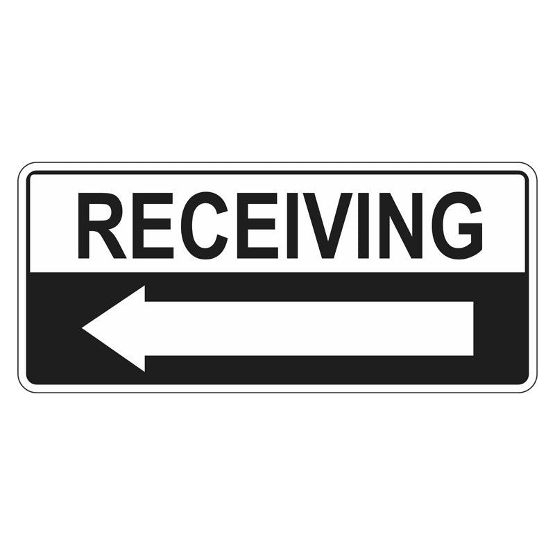 Receiving Sign – Safetysigns.com.au