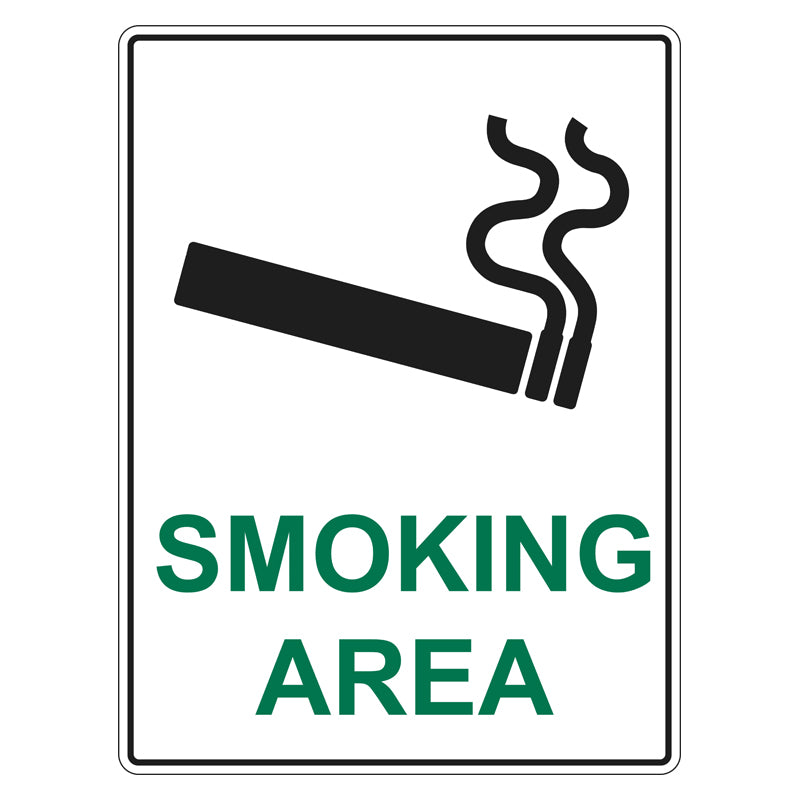 Smoking Area Sign — Safetysigns.com.au
