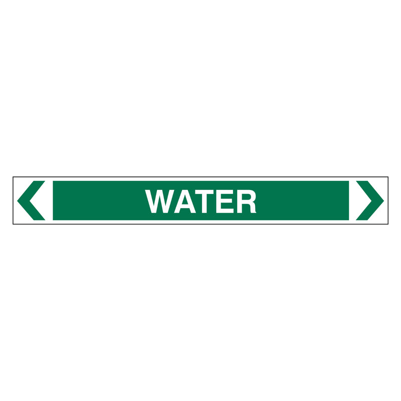 Pipe Marker - Water — Safetysigns.com.au