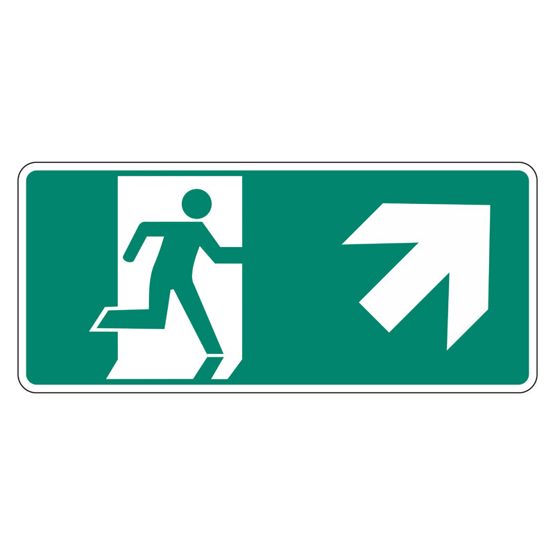 Exit Sign - Running Man – Safetysigns.com.au