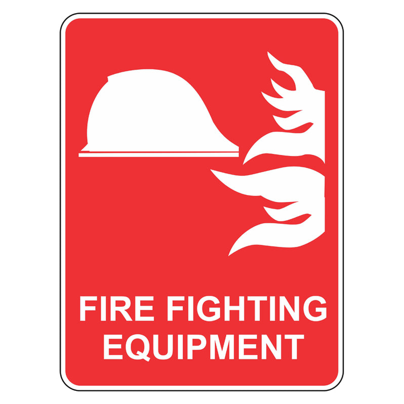 Fire Fighting Equipment Sign — Safetysigns.com.au