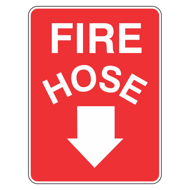Fire Hose Sign — Safetysigns.com.au