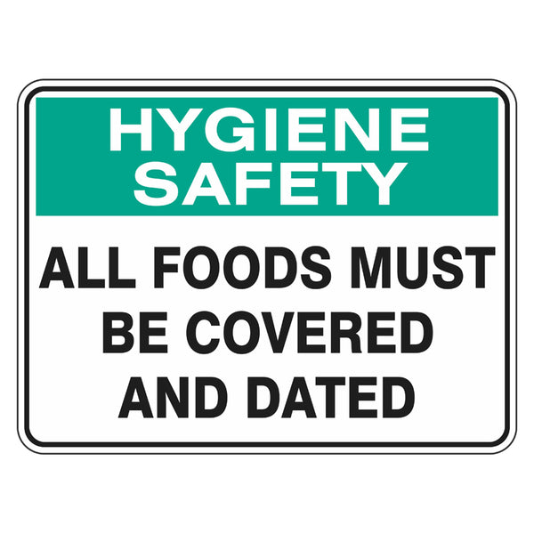 Hygiene Sign - All Food Handlers Must Wash Their Hands – Safetysigns.com.au