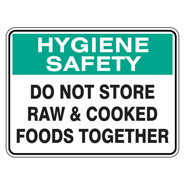 Hygiene Sign - All Foods Must Be Covered And Dated – Safetysigns.com.au