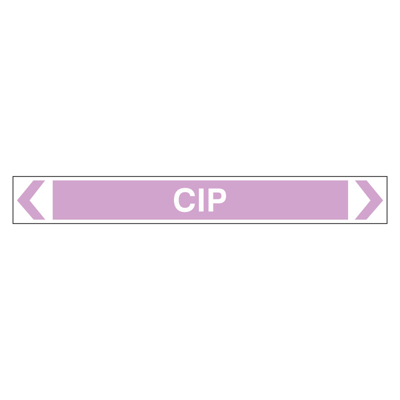 Pipe Marker - CIP – Safetysigns.com.au