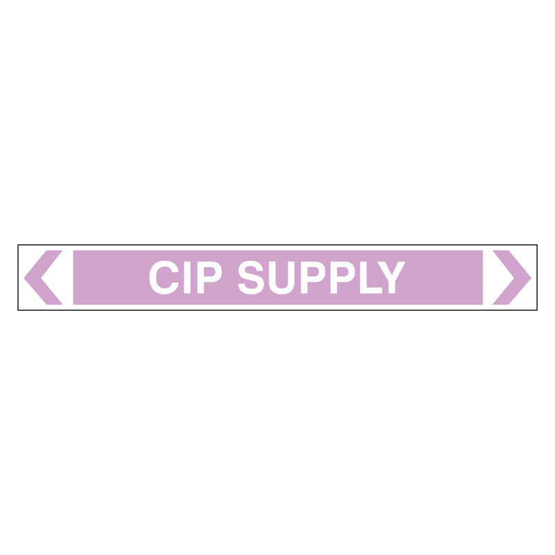 Pipe Marker - CIP Supply — Safetysigns.com.au
