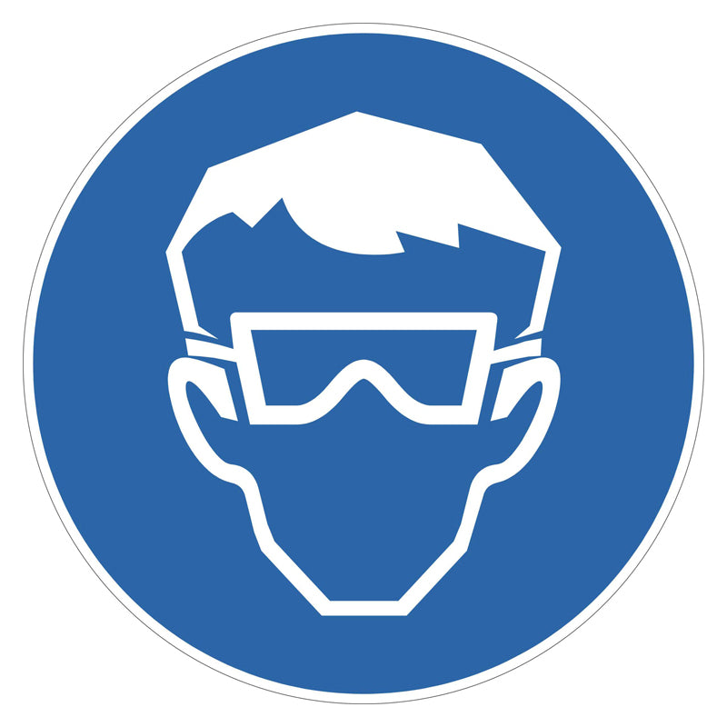 Mandatory Sign - Goggles – Safetysigns.com.au