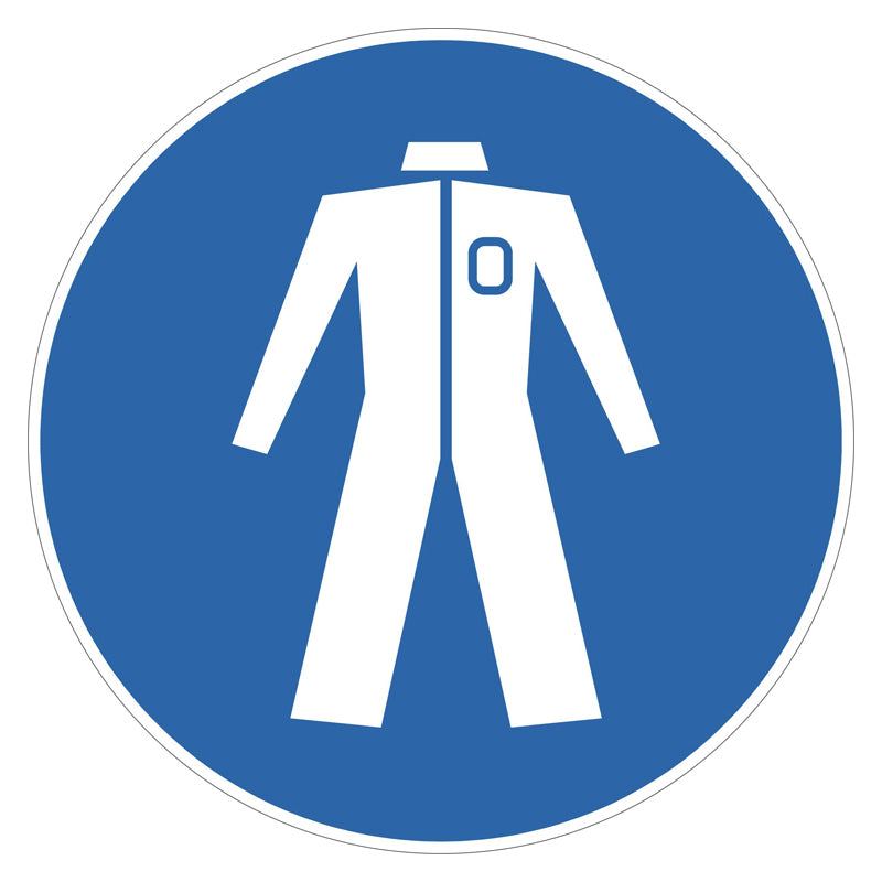 Mandatory Sign - Protective Clothing – AS 1319 Compliant — Safetysigns ...
