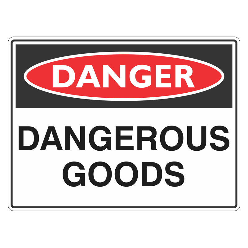 Danger Sign - Dangerous Goods — Safetysigns.com.au