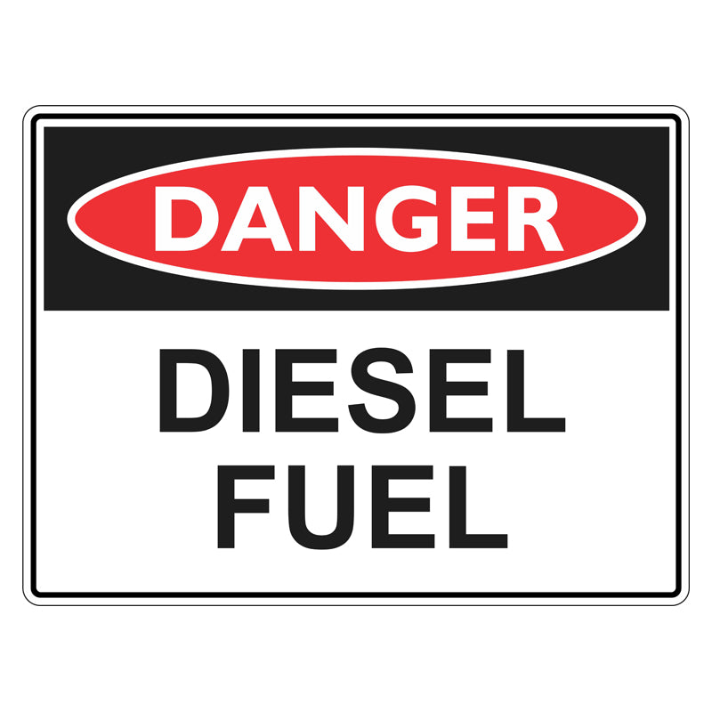 Danger Sign - Diesel Fuel – Safetysigns.com.au
