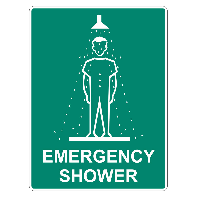 Emergency Sign - Emergency Shower – Safetysigns.com.au