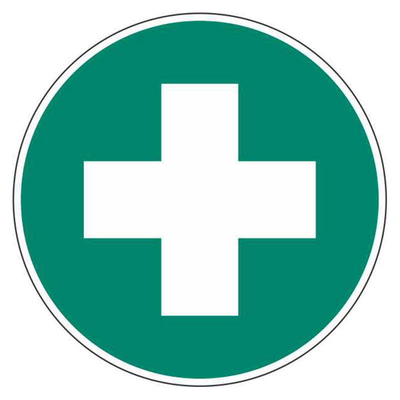 Emergency Sign - First Aid Disc – Safetysigns.com.au
