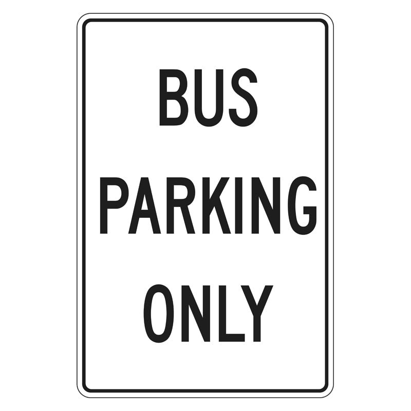 Car Park Sign - Bus Parking Only — Safetysigns.com.au
