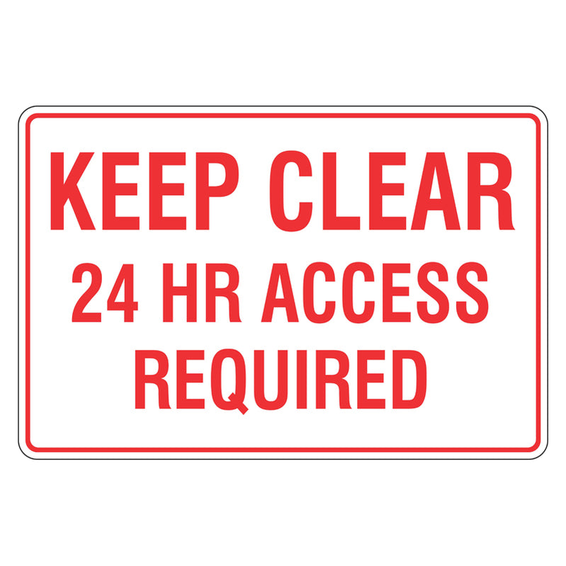 Keep Clear Signs in Australia | Warning | Safetysigns.com.au