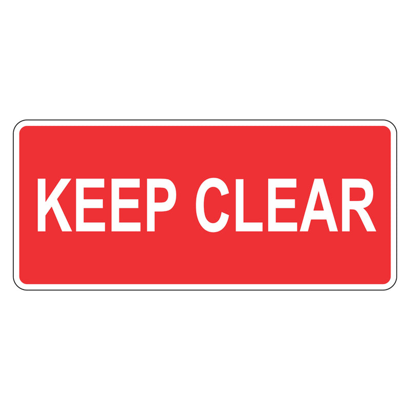 Keep Clear Signs in Australia | Warning | Safetysigns.com.au