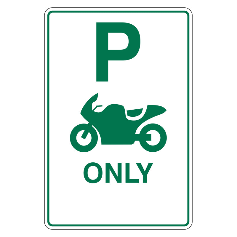Car Park Sign - Motorbike Parking Only – Safetysigns.com.au