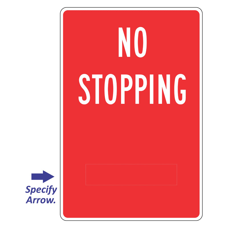 Car Park Sign - No Stopping — Safetysigns.com.au
