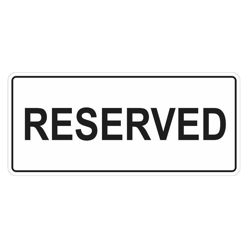 Car Park Sign - Reserved – Safetysigns.com.au