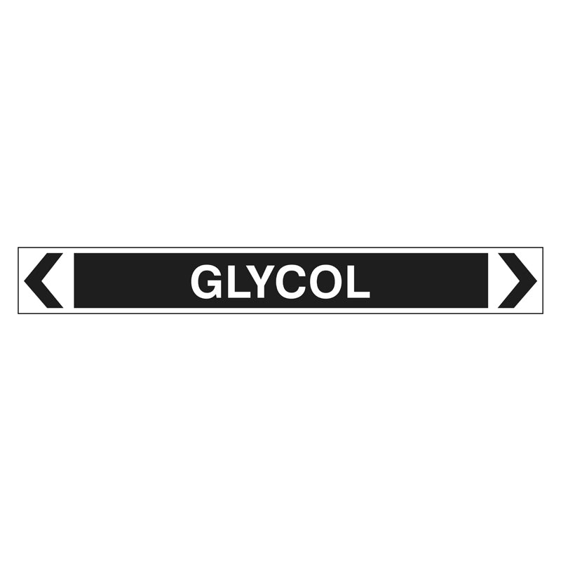 Pipe Marker - Glycol — Safetysigns.com.au