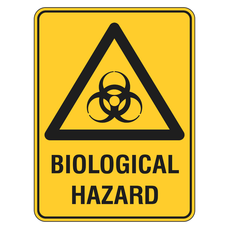 Warning Sign - Biological Hazard — Safetysigns.com.au