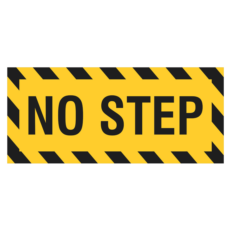 Warning Sign - No Step – Safetysigns.com.au