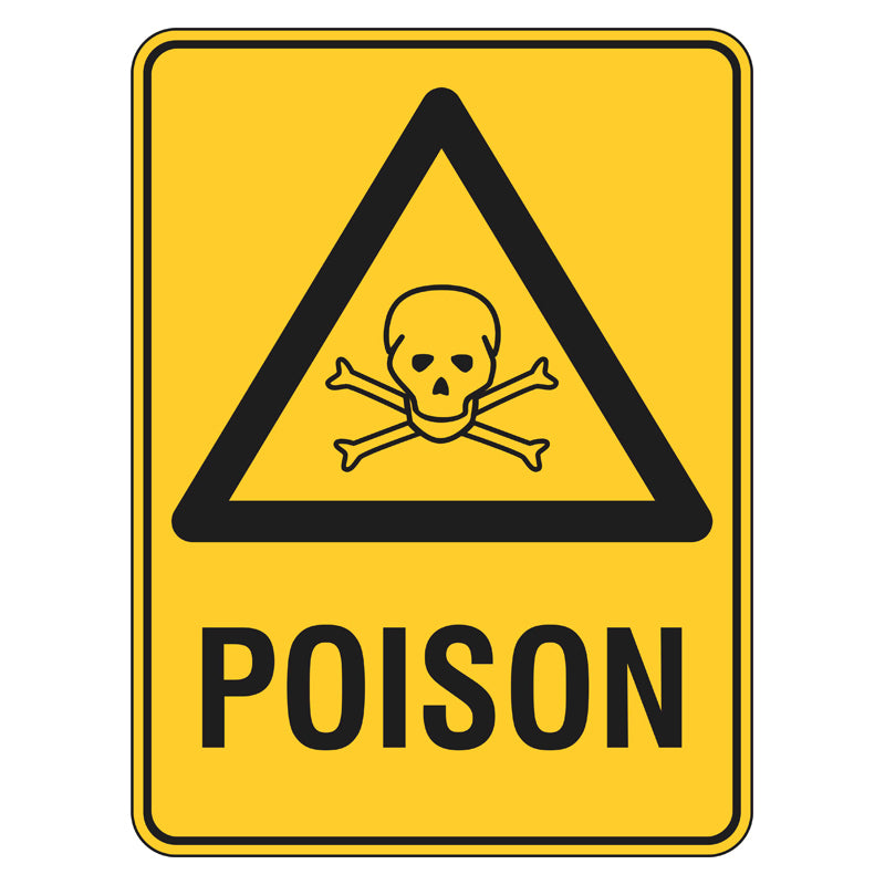 Warning Sign - Poison – Safetysigns.com.au