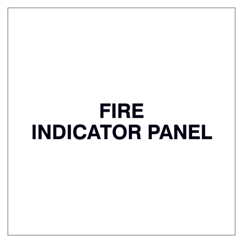 Fire Door Text - Fire Indicator Panel – Safetysigns.com.au