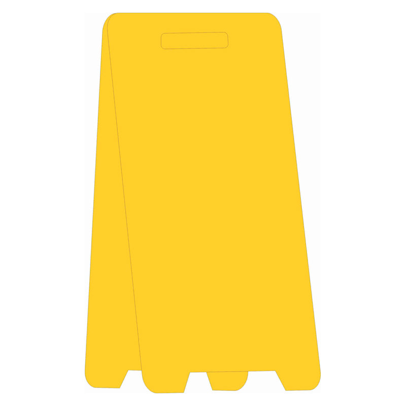 Plastic A-Frame Yellow (Blank) – Safetysigns.com.au