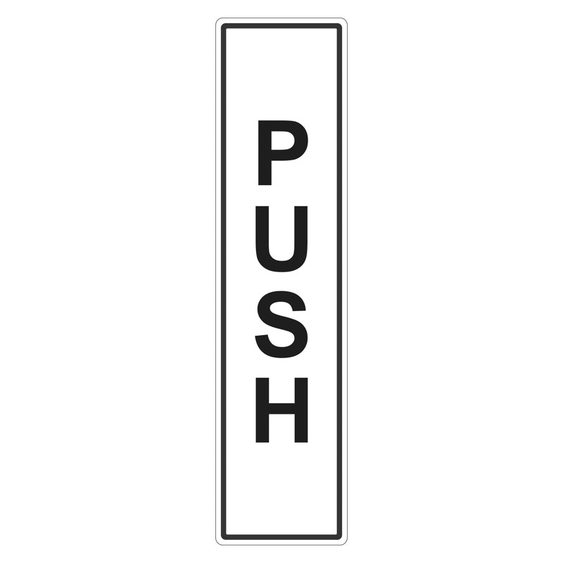 Push Sign — Safetysigns.com.au