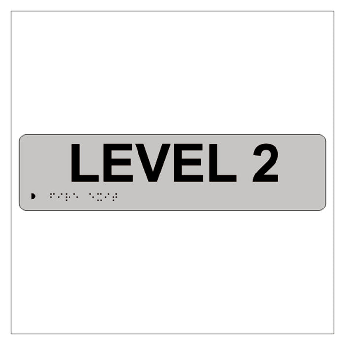 Braille Sign - Level 2 — Safetysigns.com.au