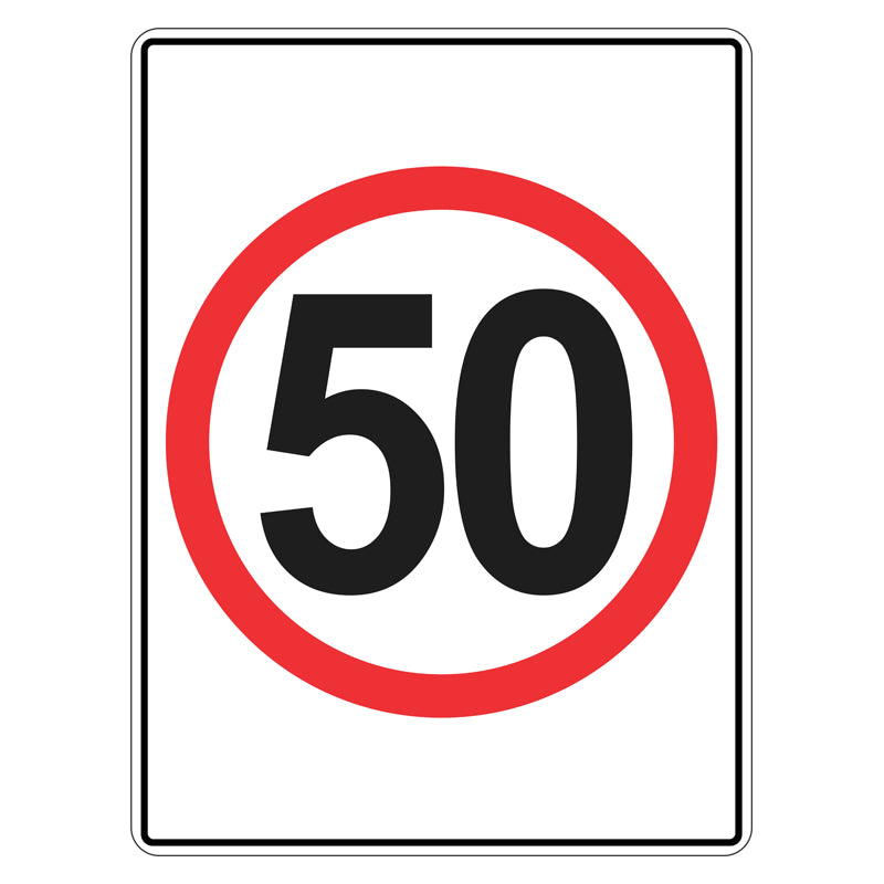 50 Birthday Sign — Safetysigns.com.au