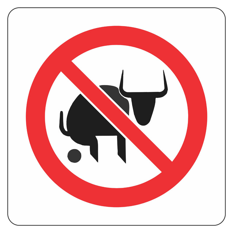 No Bull Sign — Safetysigns.com.au