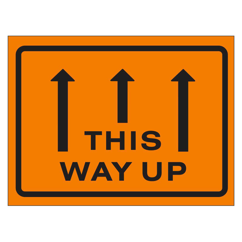 Packaging Labels - This Way Up Roll of 500 Labels — Safetysigns.com.au