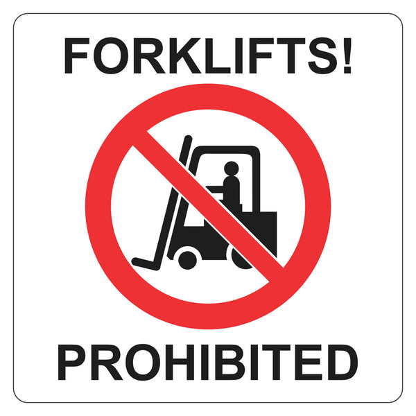 Floor Sign - Forklift Speed Limit – Safetysigns.com.au