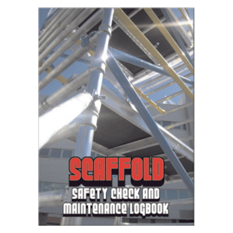 Scaffold Safety Check & Maintenance Log Book Each — Safetysigns.com.au