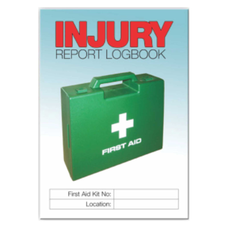 Injury Report Log Book – Safetysigns.com.au