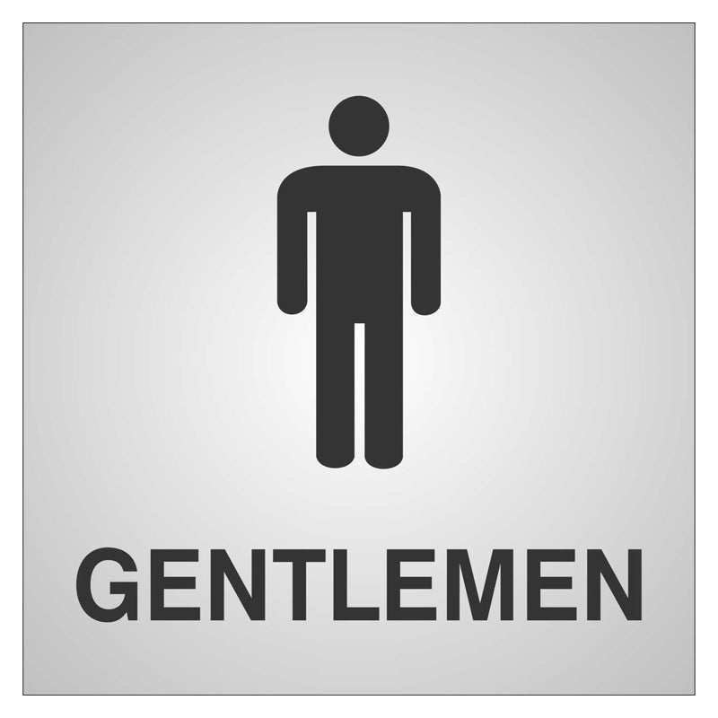 Gentlemen Sign — Safetysigns.com.au
