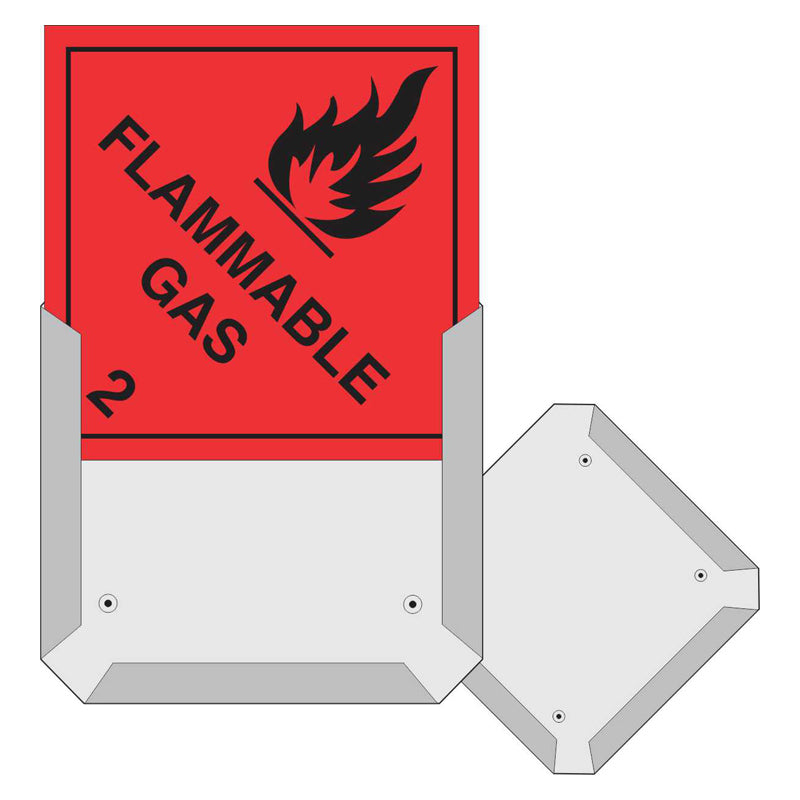 Hazchem Diamond Holders — Safetysigns.com.au