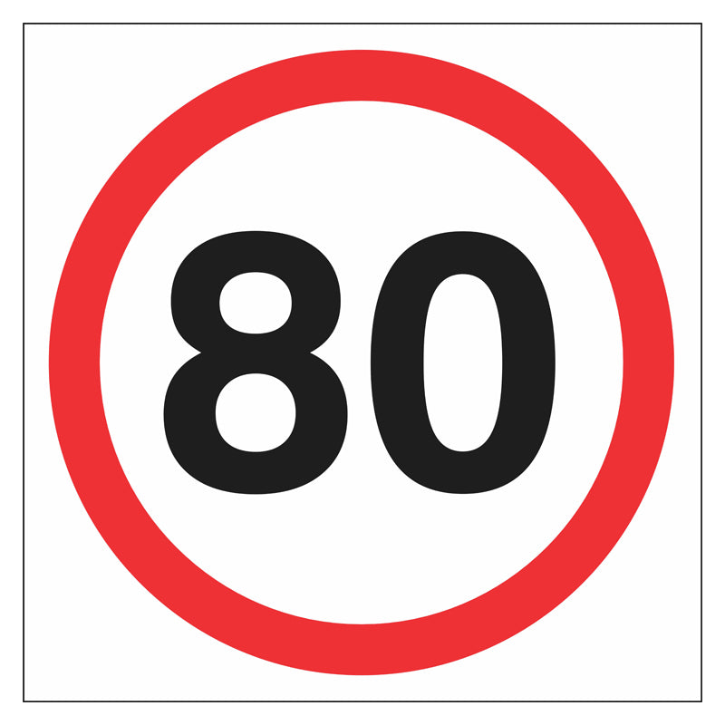 Multi Message Frame Sign - 80 KM – Safetysigns.com.au
