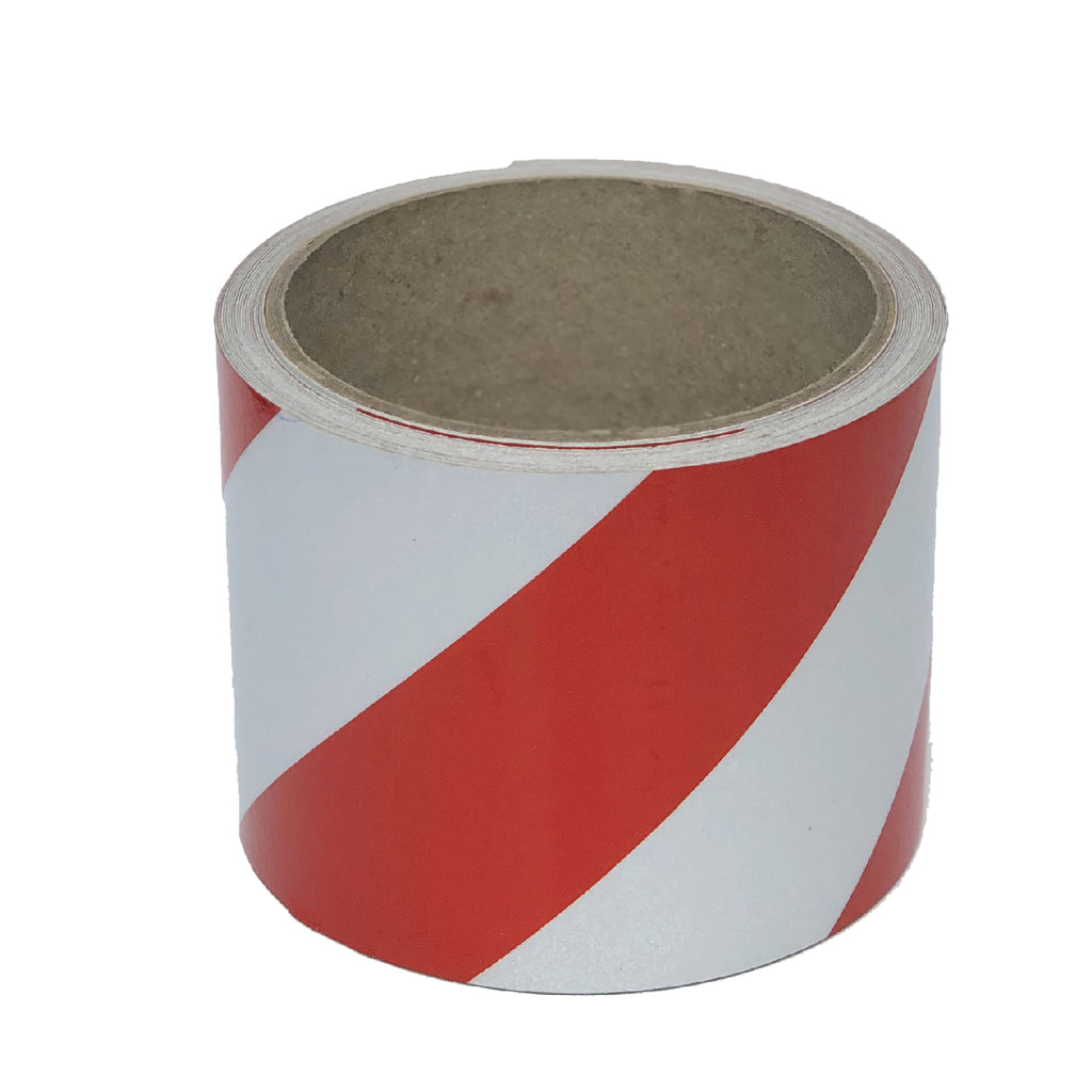 Reflective Tape (White & Red) – Safetysigns.com.au